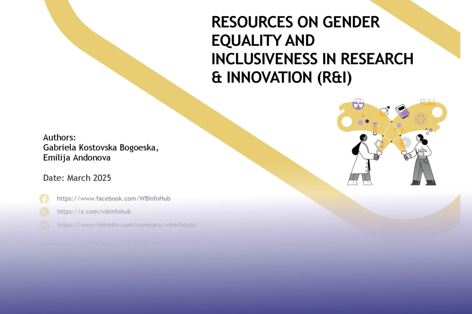 Resources on Gender Equality and Inclusiveness in Research & Innovation ...